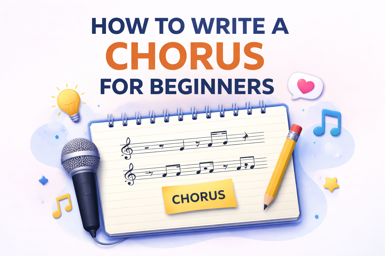 How to Write a Chorus for Beginners (Simple Step-by-Step Guide) - Song ...